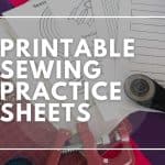 How to sew with the printable practice sheets – Sew Simple Bags