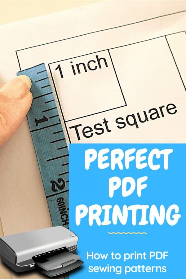 How to print a PDF sewing pattern at home – Sew Simple Bags