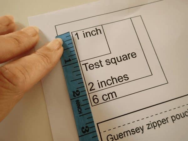 How to print a PDF sewing pattern at home – Sew Simple Bags