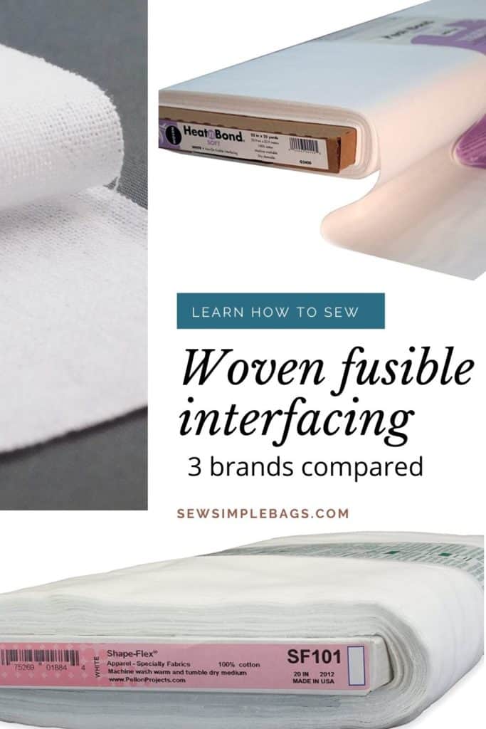 Comparison of three different woven interfacing products with video ...